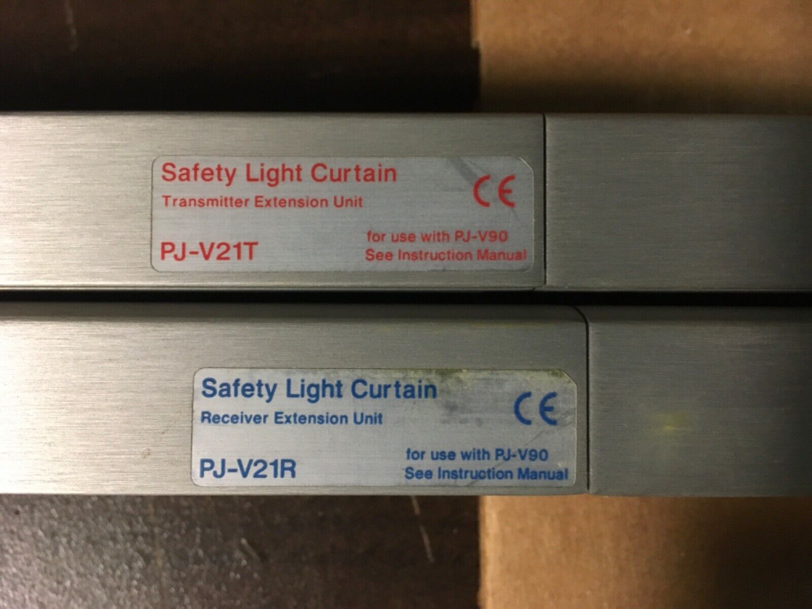 Keyence Safety Light Curtain, RJ-V21T, PJ-V21R, with warranty - Light ...