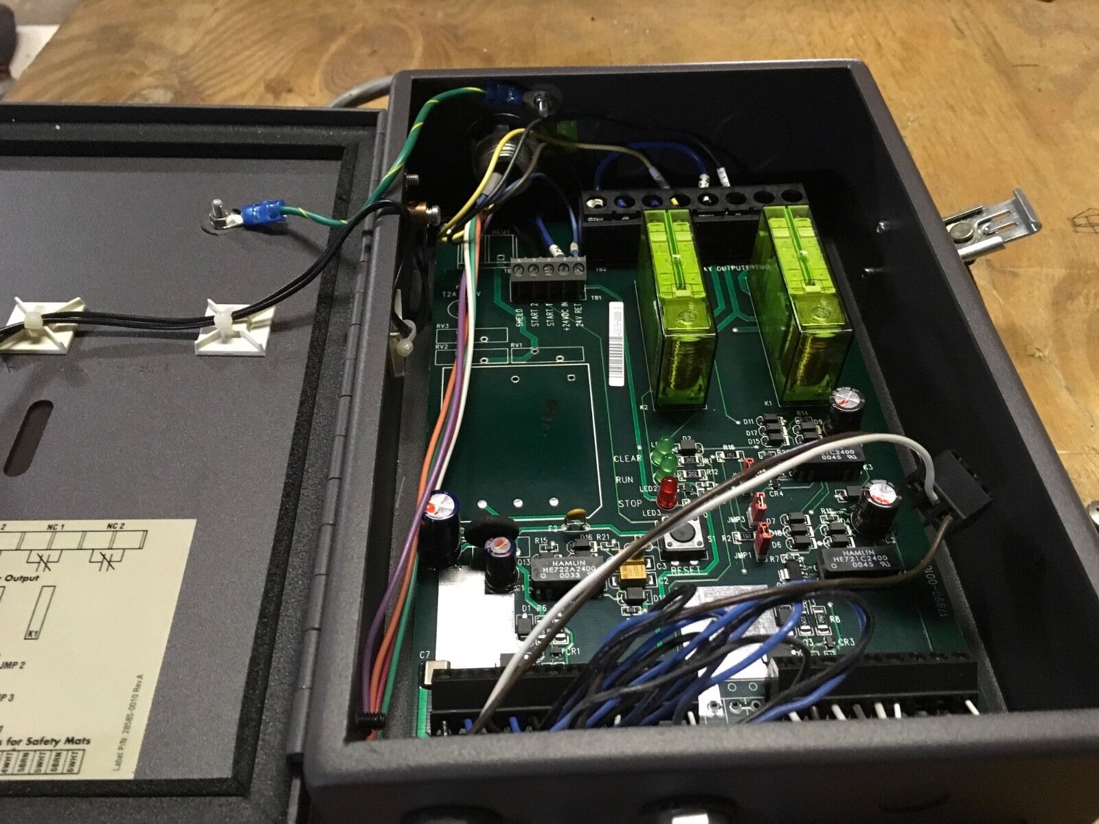 Sti Safety Mat Controller Test Procedure, model MC4-0104, input 24vdc ...