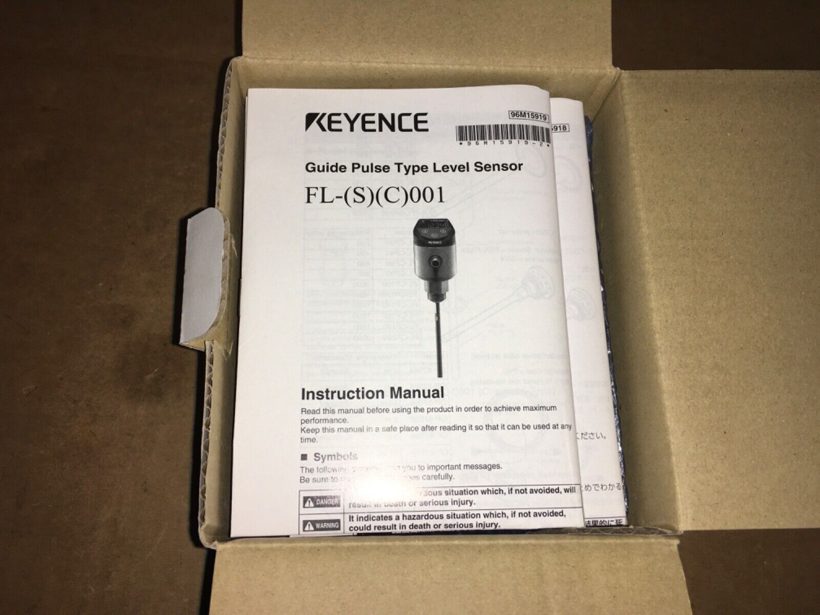Keyence Guide Pulse Type Level Sensor, FL-001, NOS, LG-228 - Electrical ...