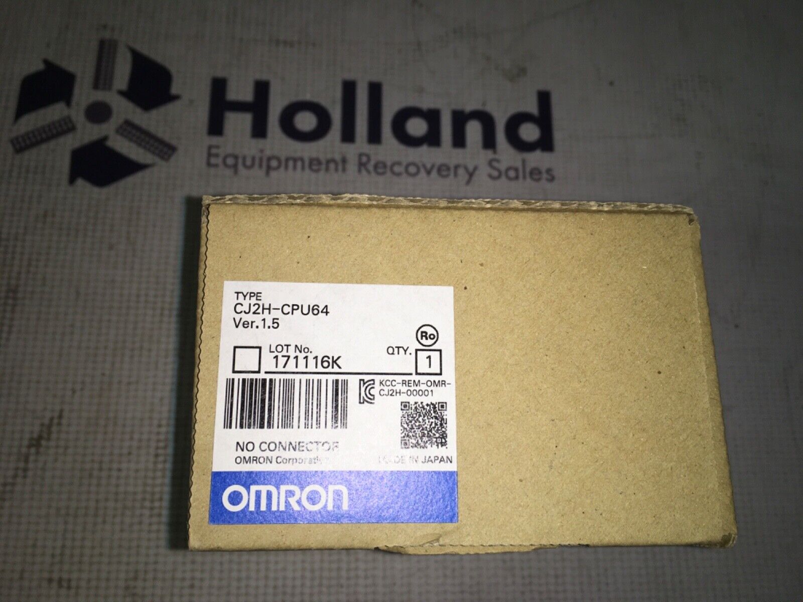 Omron programmable controller, SYSMAC, CJ2H-CPU64, NOS, LG-2108 - PLC ...