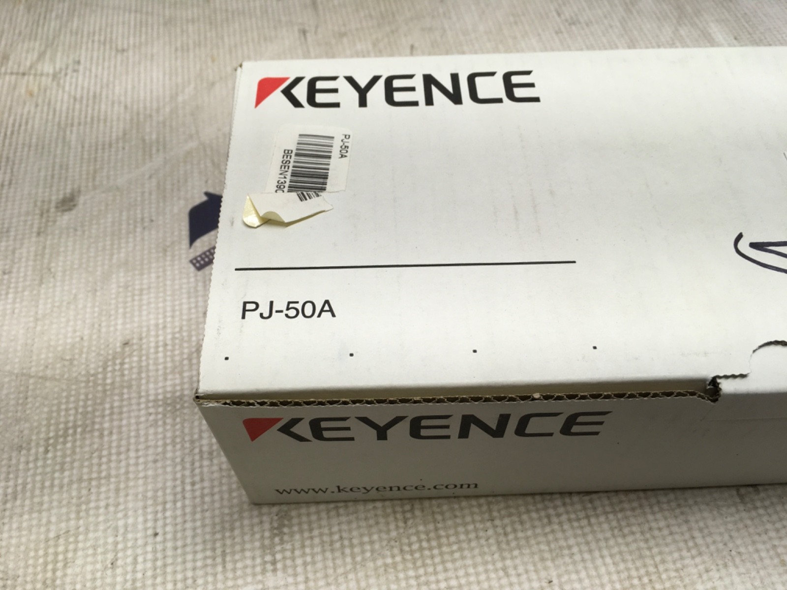 Keyence PJ-50A, expandable area sensor, NOS, LG-4184 - Light Curtains ...